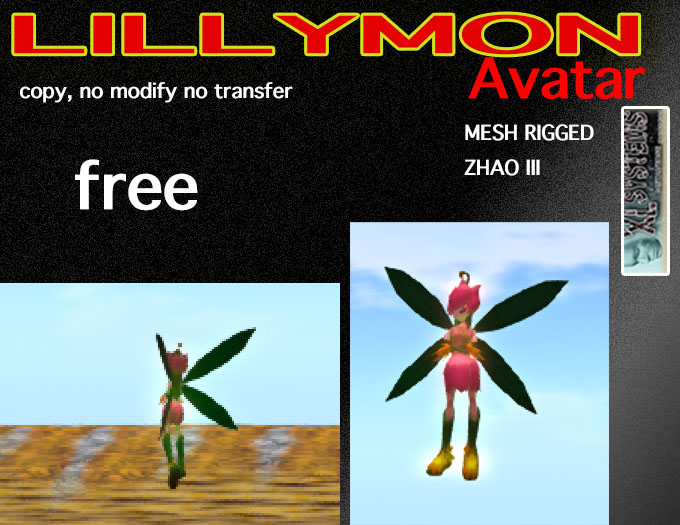 Second Life Marketplace Lillymon