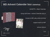 Second Life Marketplace - MD Advent Calendar Box (tabletop)