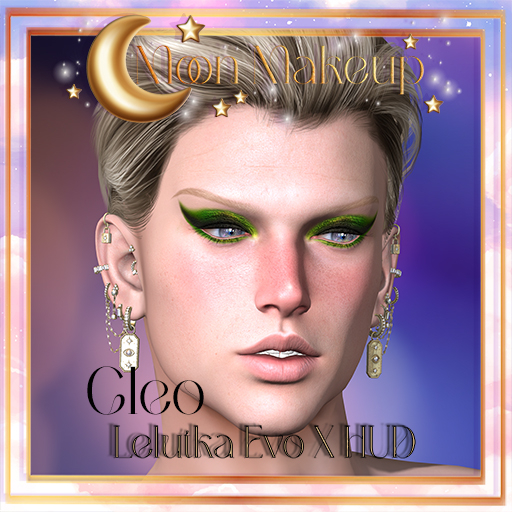Second Life Marketplace - *MoonMakeup* -Cleo Eyeshadow Lel EvoX