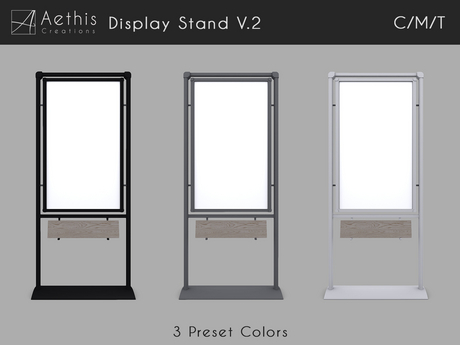Second Life Marketplace - [AC] Modern Display Stand V.2 - Full Permissions