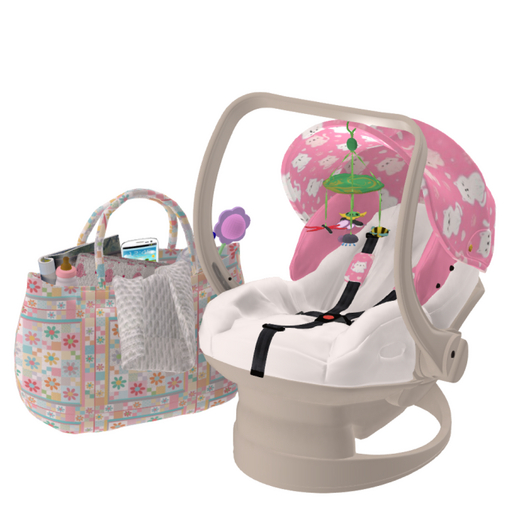 Second Life Marketplace - For Zooby Newborn Holdable Car Seat Carrier ...