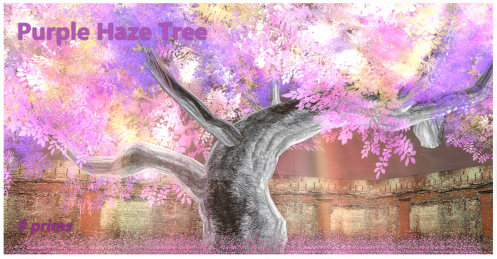 Second Life Marketplace - PURPLE HAZE TREE Over the Moon