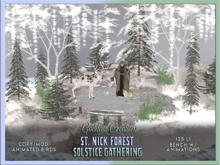 Second Life Marketplace - )O( GC: St. Nick Forest Solstice Gathering