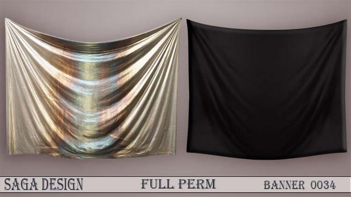 Second Life Marketplace - SAGA DESIGN Full Perm BANNER 0034