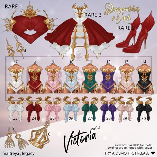 Second Life Marketplace - 20. ERSCH&DREAMCATCHER - Victoria Gacha ...