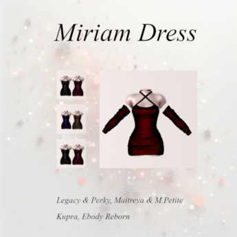 Second Life Marketplace - *SS DEMO MIRIAM DRESS