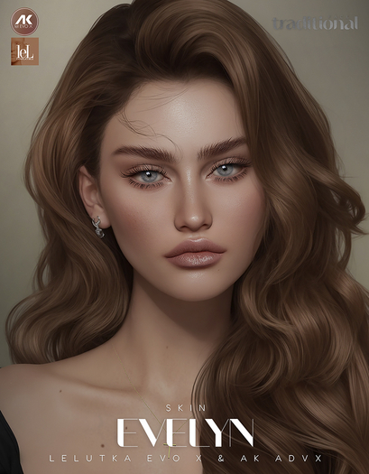 Second Life Marketplace - TF - Evelyn Skin (LELUTKA EVOX) Valley