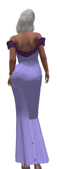 Second Life Marketplace - Hope Lavender Dress. Models Mesh XS - XL