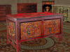 Second Life Marketplace - Antiki-Taki Red Lacquered Antique Chinese Chest