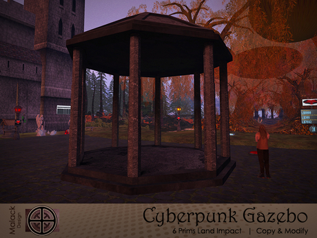 Second Life Marketplace - Gazebo Cyberpunk
