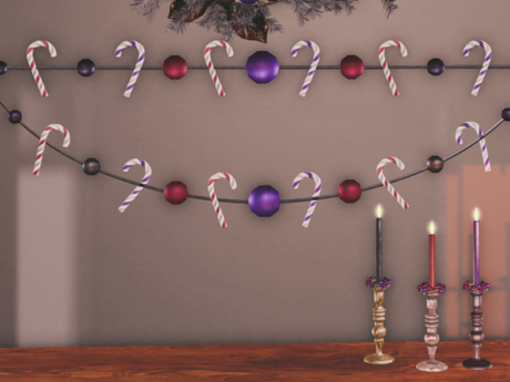 Second Life Marketplace - Merry Gothmas Decor Set