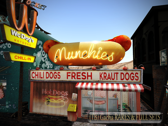 Second Life Marketplace - Ten Thousand HOT DOGS Gacha (FULL SET)