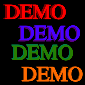 Second Life Marketplace - Texture Demo With Transparent Background