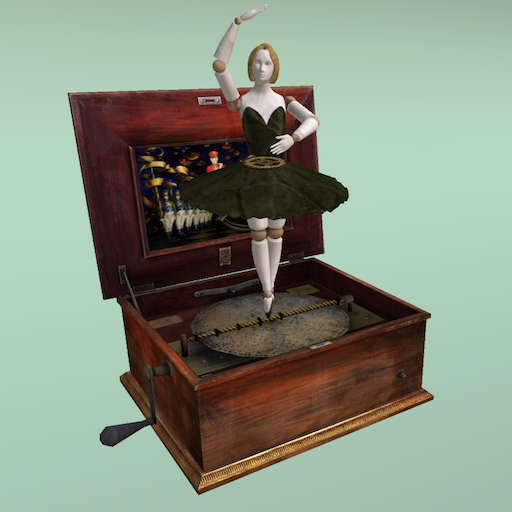 Second Life Marketplace - Song's Spinning Ballerina Music Box - Nutcracker