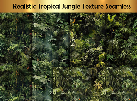 Second Life Marketplace - Realistic Tropical Jungle Texture Seamless B