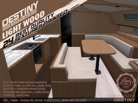 Second Life Marketplace - PALAIN Destiny // Interior Light Wood Paint Pack