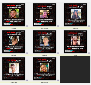 Second Life Marketplace - !Students Kidnapped - All 16 Posters Box