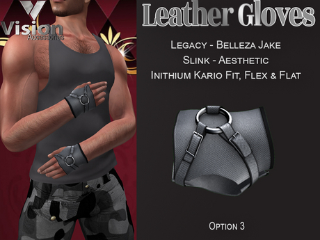 Second Life Marketplace - Vision Leather Gloves 3