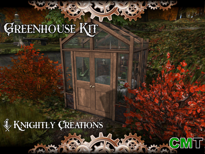 Second Life Marketplace - [Knightly] Greenhouse kit