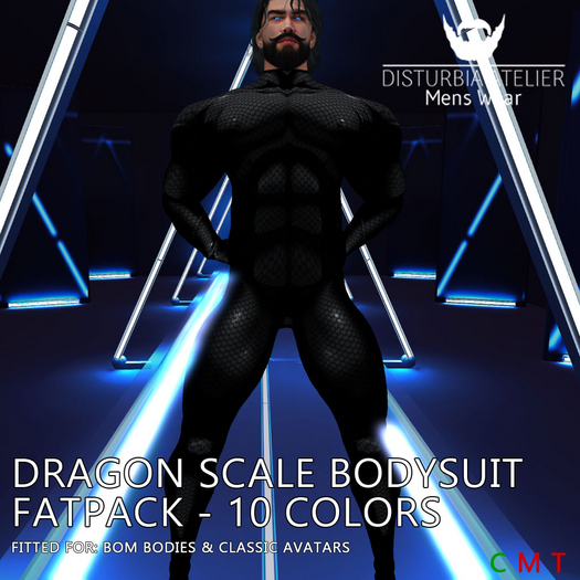 Second Life Marketplace Dragon Scale Suit Fatpack Add Me