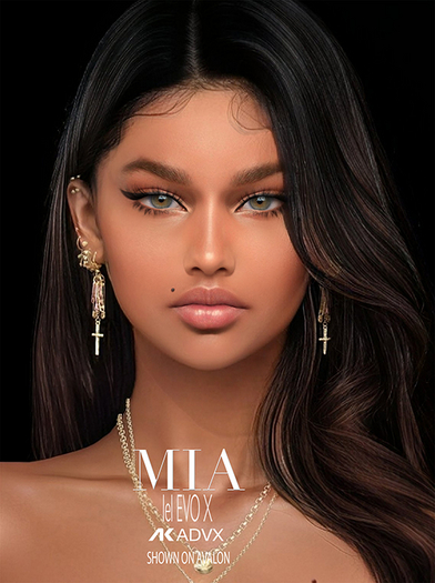 Second Life Marketplace - DEMO.WS. MIA/VELOUR TONES skin & shape ...