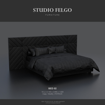 Second Life Marketplace - STUDIO FELGO // Bed 02