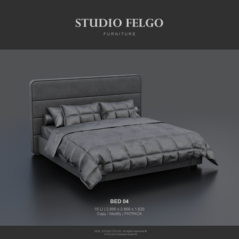 Second Life Marketplace - STUDIO FELGO // Bed 04