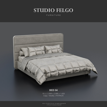 Second Life Marketplace - STUDIO FELGO // Bed 04
