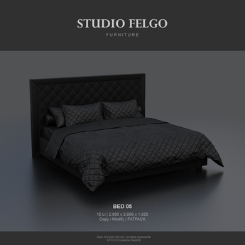 Second Life Marketplace - STUDIO FELGO // Bed 05