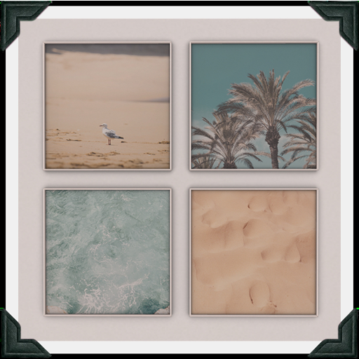 Second Life Marketplace - floorplan. quad collage / seagull [box]