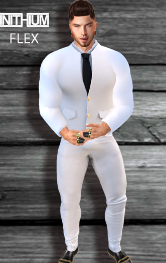 Second Life Marketplace - Brutal White Suit - Kario Flex ADD ME