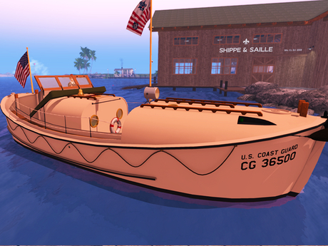 Second Life Marketplace - U.S. Coast Guard Motor Lifeboat CG 36500