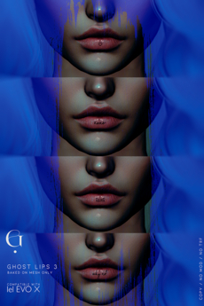Second Life Marketplace - GHOST Studio - Ghost Lips 3