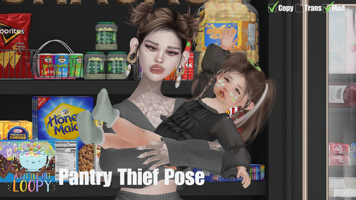 Second Life Marketplace - A Little Bit Loopy ~ Pantry Thief Pose