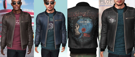 Second Life Marketplace - Leather Jacket Pilot DEMO