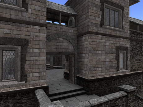 Second Life Marketplace - Fortified Manor House/Castle 193 MP Boxed
