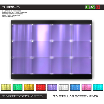 Second Life Marketplace - ::TA Stellar Screen Pack
