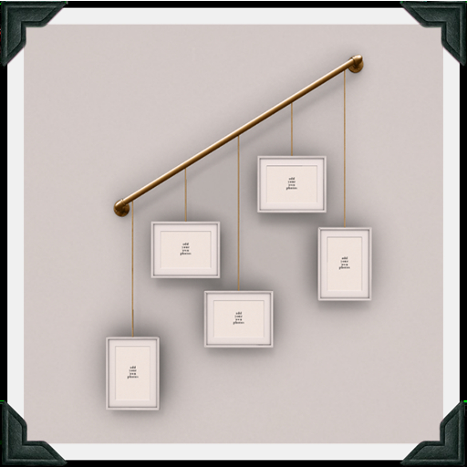 Second Life Marketplace - floorplan. hanging frame collage / bronze ...