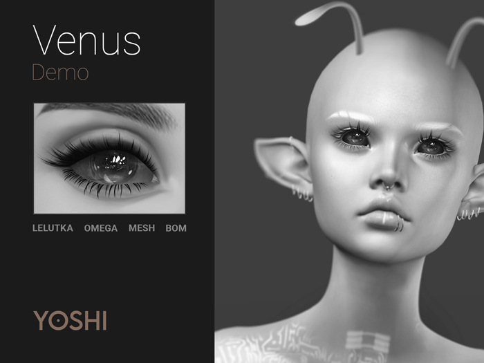 Second Life Marketplace - YOSHI - Venus Eyes - Demo