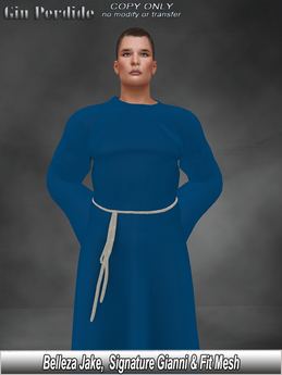 Second Life Marketplace - GP Blue Monk/Shepherd Robes