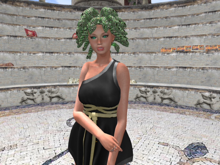 Second Life Marketplace - Medusa Gorgon Snake Hair
