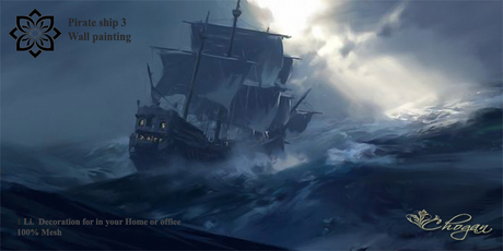 Second Life Marketplace - Cho*= Pirate ship 3 C/m v19