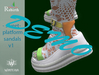 Second Life Marketplace - Sweet platform-sandals-v1-Rebirth-demo