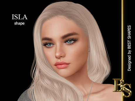 Second Life Marketplace - [BS] ISLA female shape for LeLUTKA Raven EvoX ...