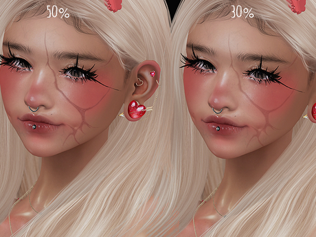 Second Life Marketplace - IMPULSE. Face scar 2