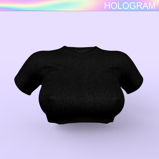 Second Life Marketplace - Black Tee Shirt