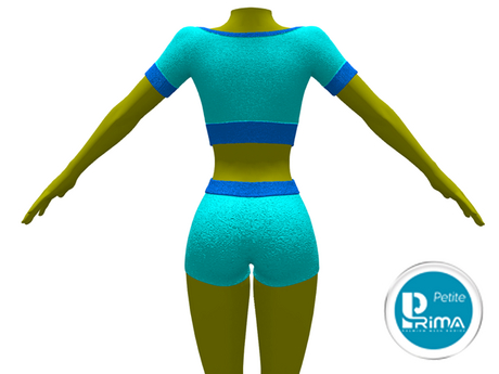 Second Life Marketplace - Plush Short and Top Set