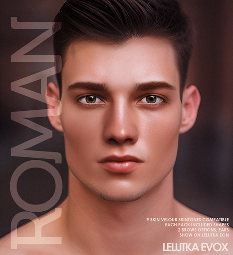 Second Life Marketplace - Enrage - skin - Roman (EvoX) // IVORY