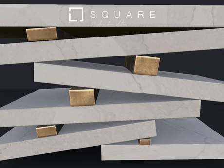 Second Life Marketplace - [ SQUARE ] - REKKA Console White Marble