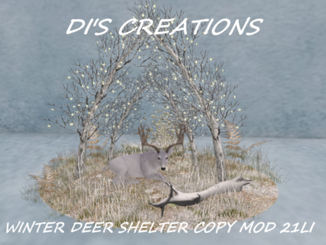 Second Life Marketplace - WINTER DEER SHELTER